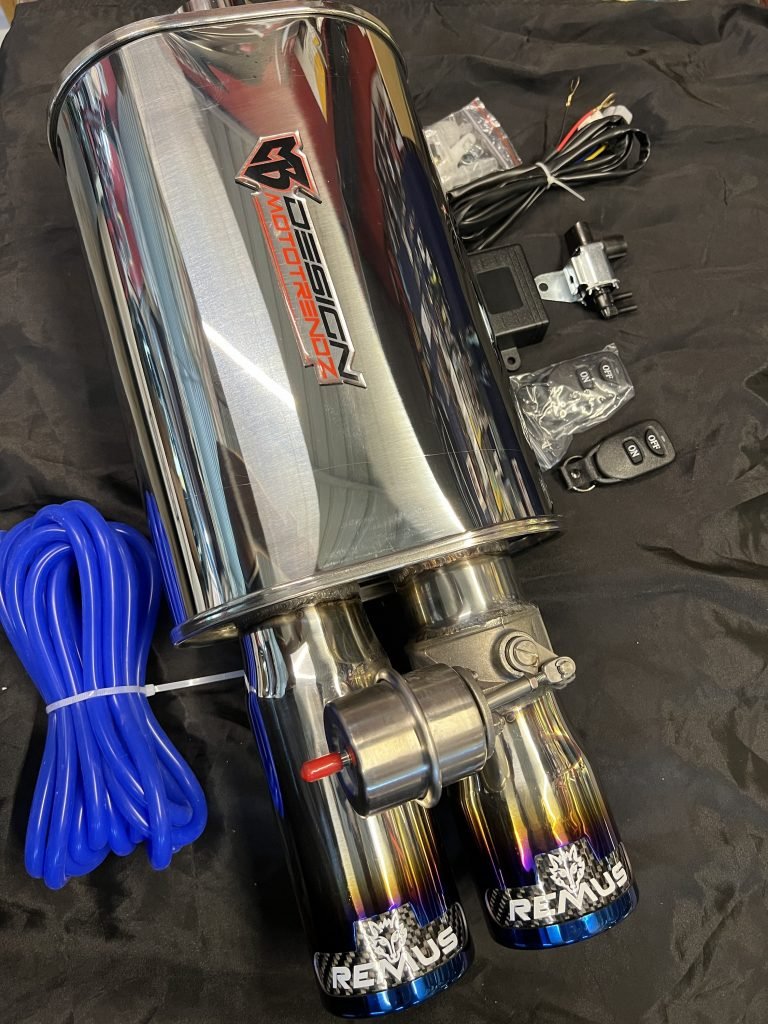 Dual tip Valvetronic burnt tips - MB MotoTrendz